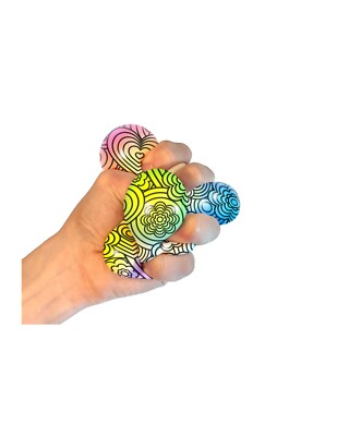 NeeDoh Press-Doh The Magic Color Squeeze - Sensory Fidget Toy -Ages 3 ...