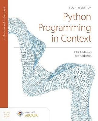 Julie Anderson Jon Anderson Python Programming in Context (Poche) | eBay