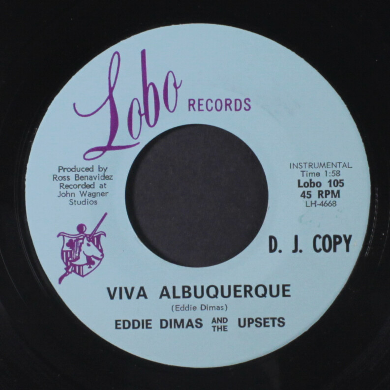 EDDIE DIMAS AND THE UPSETS: no me tengas compacion / viva albuquerque ...