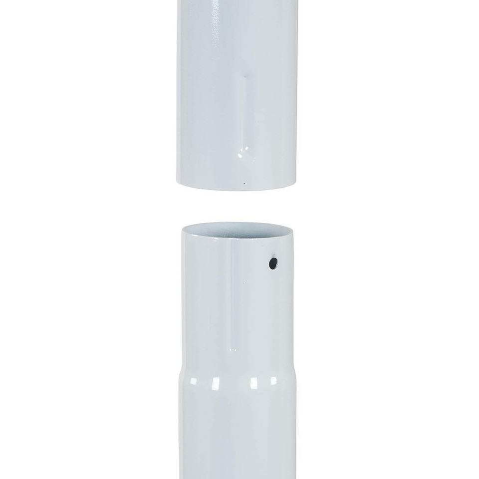 86" Tall Heavy-Duty Powder-Coated T-Post Clothesline With Eyelet Screws ...