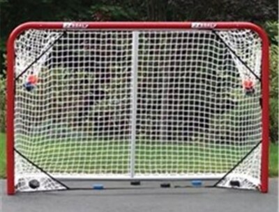 EZ GOAL 4 Corner Target Net [#69101 4mm] for 4’ X 6' Hockey Goal Nets ...