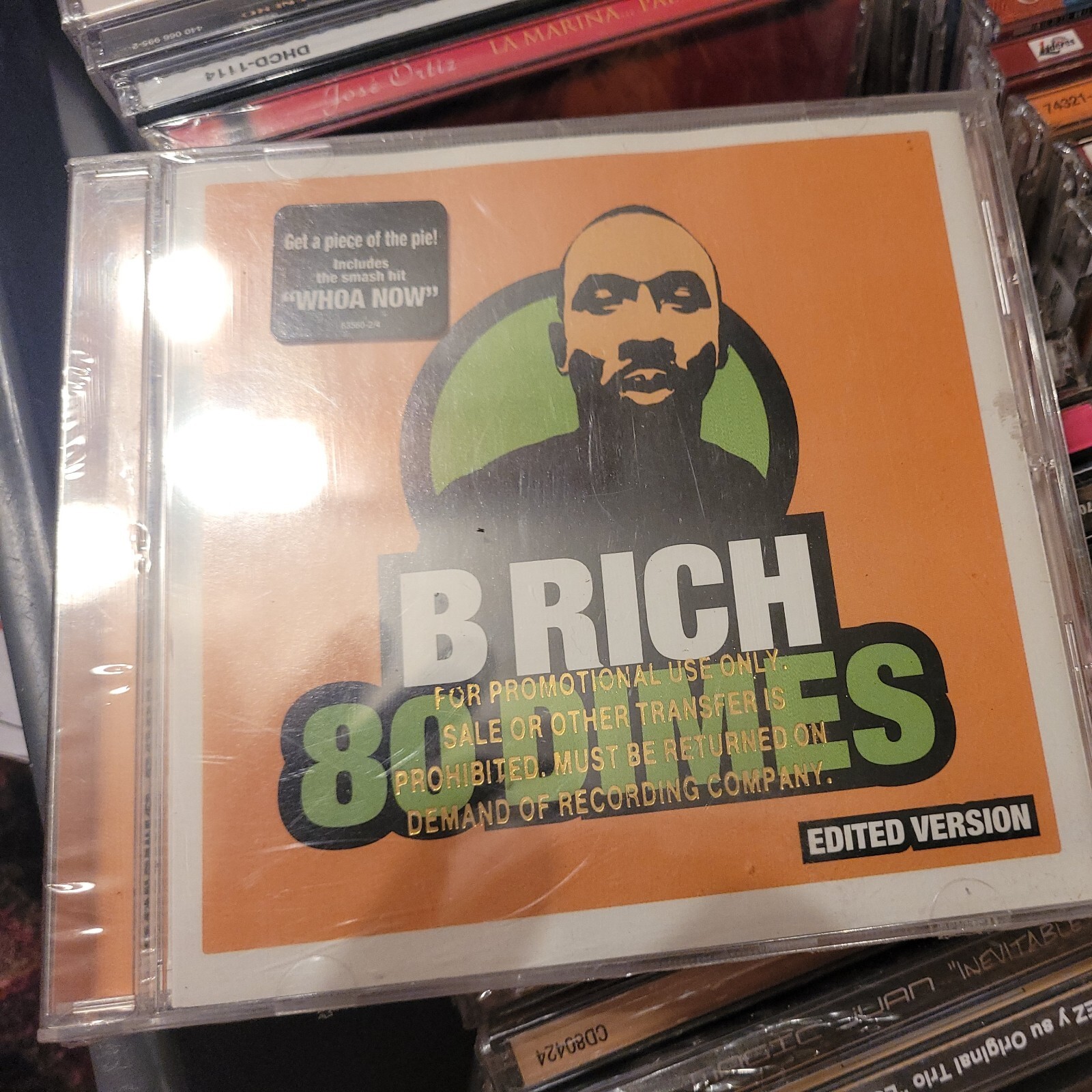 80 Dimes [Clean] [Edited] by B Rich (CD, Jun-2002, Atlantic (Label ...