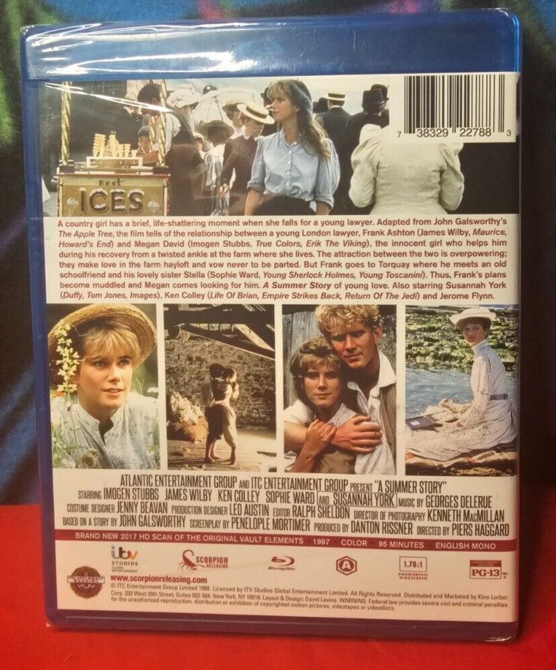 A Summer Story (Blu-ray, 1988) James Wilby, Imogen Stubbs, Susannah ...
