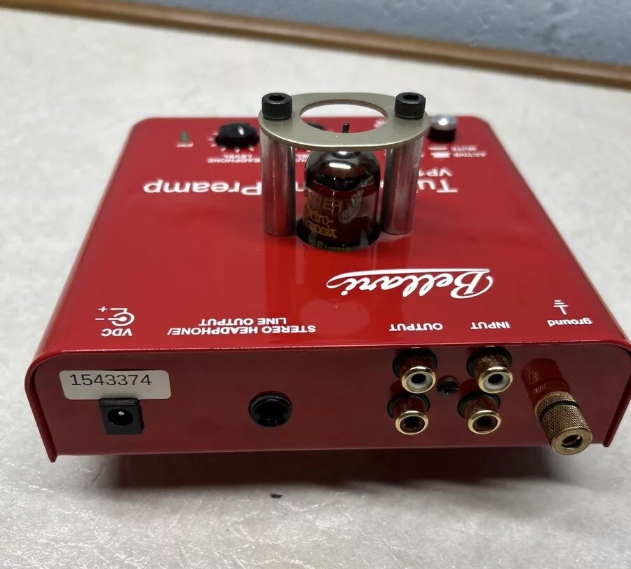 Bellari VP130 tube audio preamp for record player/stereo 675889013016| eBay