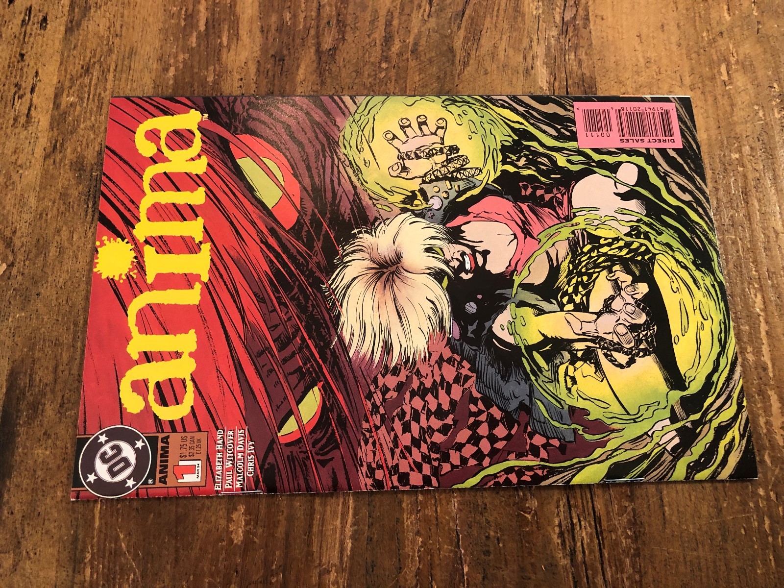 Anima #1 DC Comics Zero Hour 1994 Marvel Comics COMBINE SHIPPING See My ...