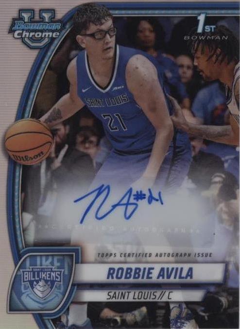 2024-25 Bowman University Chrome - Chrome Prospect Autographs Robbie ...