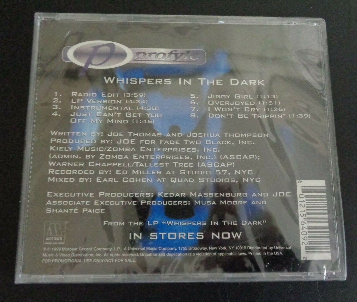 Whispers in the Dark [Single] by Profyle (CD, Dec-1999 Motown) NEW Free ...