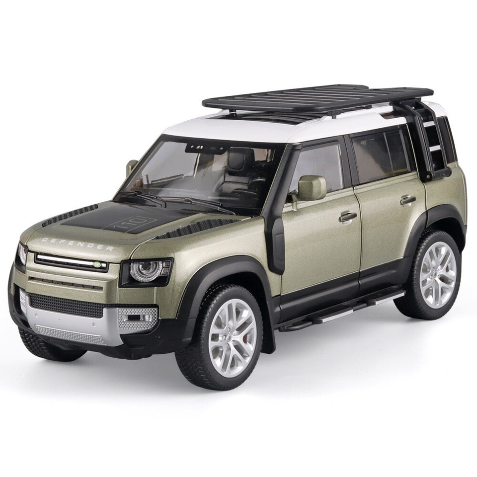1:18 Land Rover Defender 110 Diecast Model Car Toy Collectible Sound ...