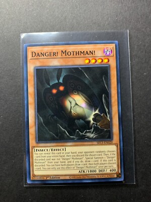 Yugioh - Danger! Mothman! (Common) (1st Edition) - SR13-EN020 (P) | eBay