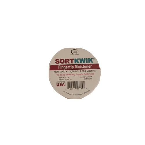 Lee Fingertip Moistener Sortkwik 1 3/4Oz Non-Toxic, Hygienic, Made in ...