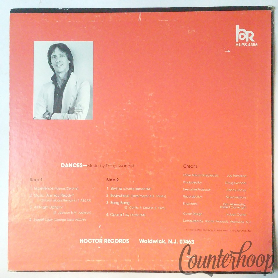 Joe Tremaine – Dance Music Of The 80's 1981 VG Hoctor Records – HLPS ...