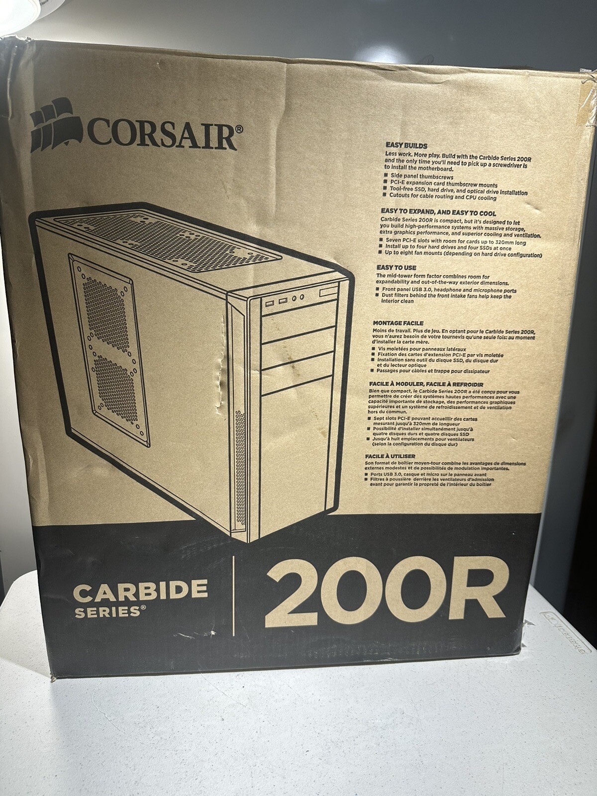 Corsair Carbide 200R Compact ATX Mid Case - Black for sale online | eBay