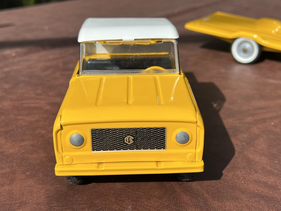 Vintage Tru Scale Scout with matching Trailer | eBay