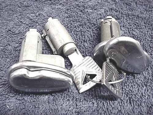 New Ford Edsel Door & Ignition Locks With Keys 1958 !! | eBay
