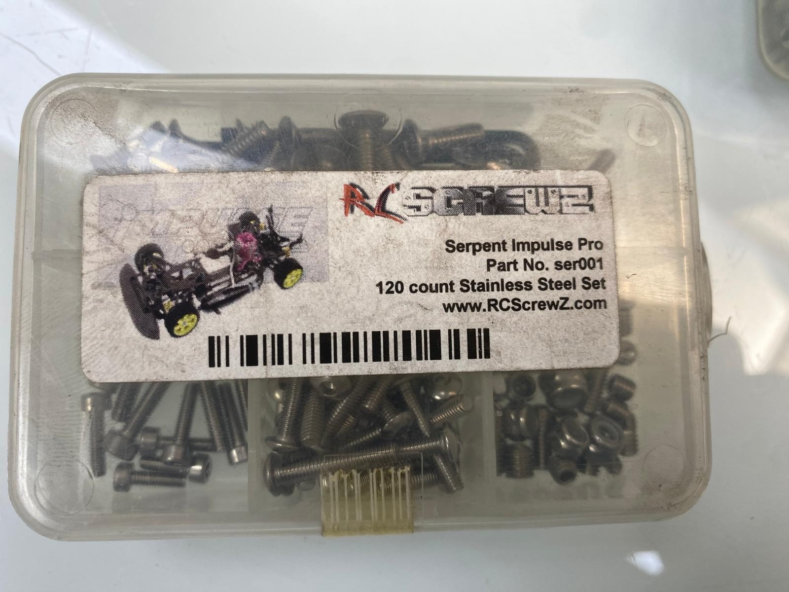 RCScrewZ Stainless Screw Kit ser001 for Serpent Impulse/Pro 1/10 801020 ...