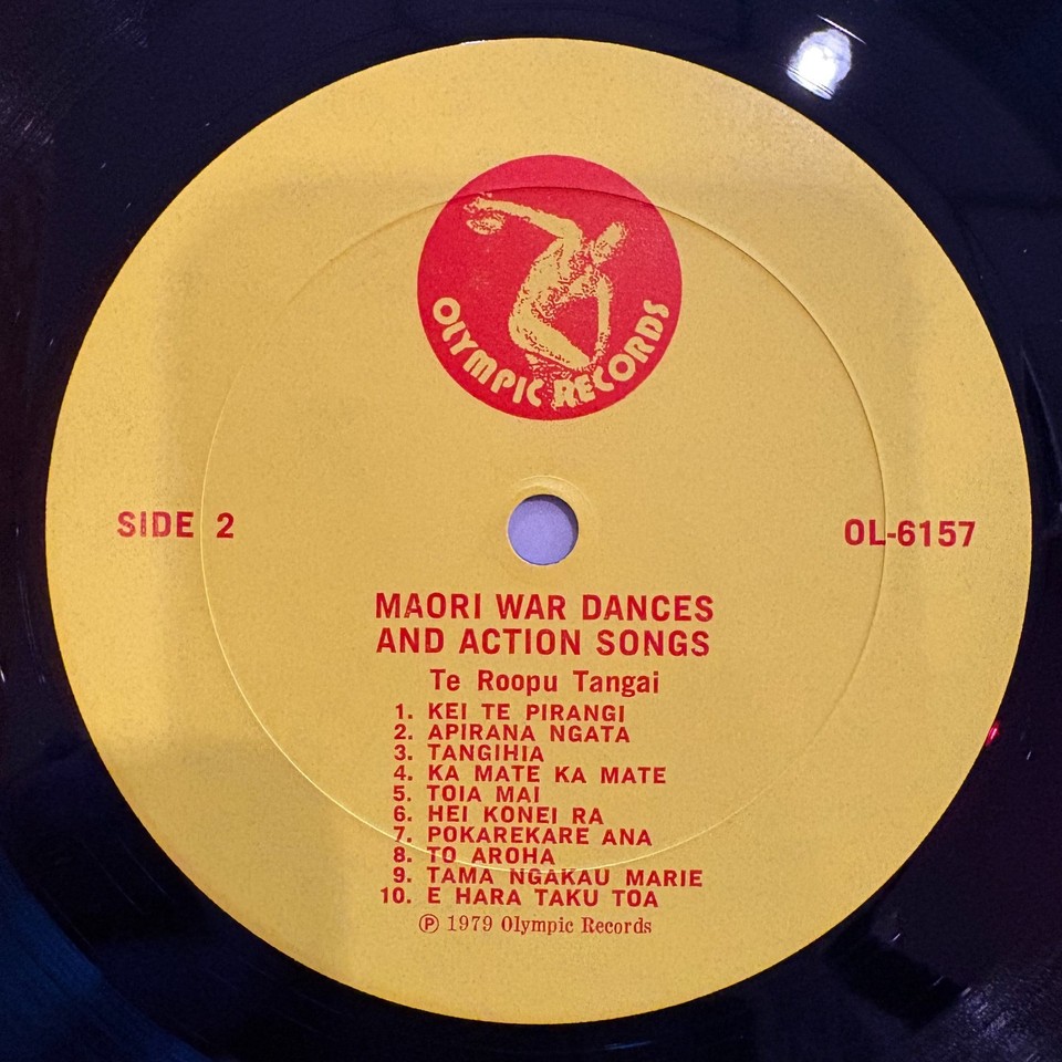 MAORI WAR DANCES & ACTION SONGS Te Roopu Tangai WORLD INDIGINOUS New ...