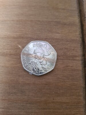 Very Rare 50p Benjamin Bunny Beatrix Potter Coin 2017 with error | eBay UK