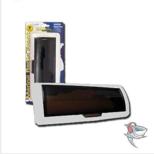 NEW MARINE WATERPROOF HEAD UNIT CASE COVER FRONT BOAT STEREO WHITE ...