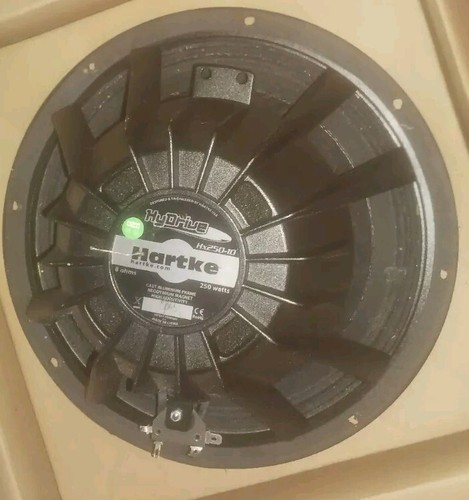 Hartke HyDrive neodymium speaker 10" 8 Ohms 250w. Works. Read the description | eBay