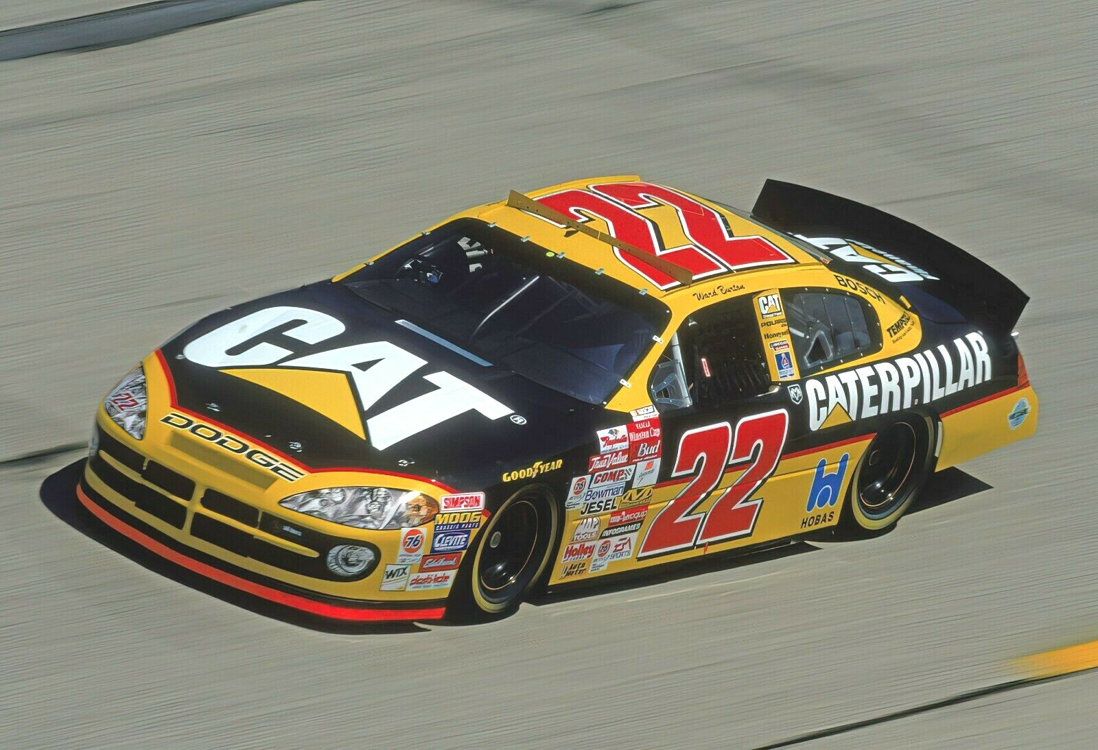 Ward Burton Caterpillar