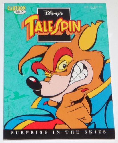 1991 DISNEY CARTOON TALES TALESPIN SURPRISE IN THE SKIES TPB COMIC BOOK ...