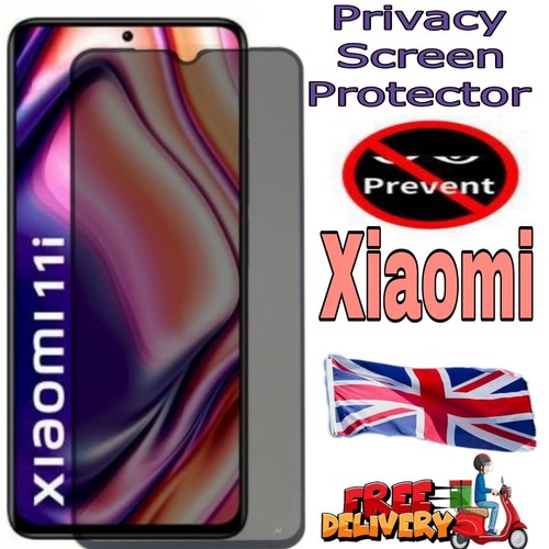 P022 Privacy Screen Glass For XIAOMI 11i 11T 12T Mi 11i Poco F2 Pro X4 ...