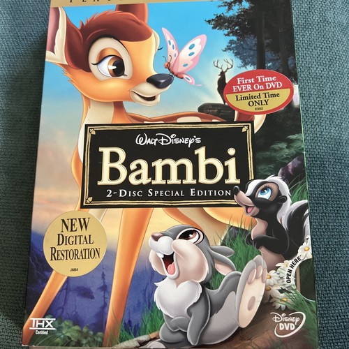 Bambi (DVD, 2005, 2-Disc Set, Special Edition/Platinum Edition ...