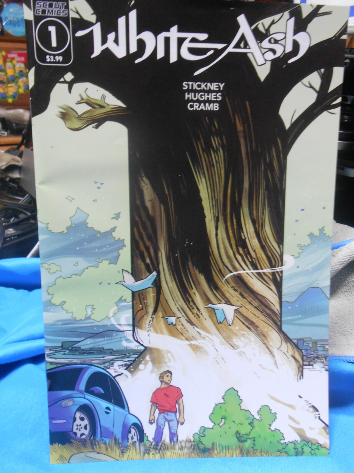 WHITE ASH #1 MAIN COVER A Conor Hughes SCOUT COMICS 2020 Charlie ...