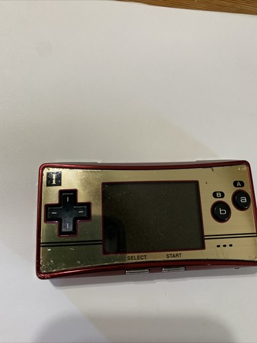 Nintendo Game Boy Micro - 20th Anniversary Edition Handheld System See ...