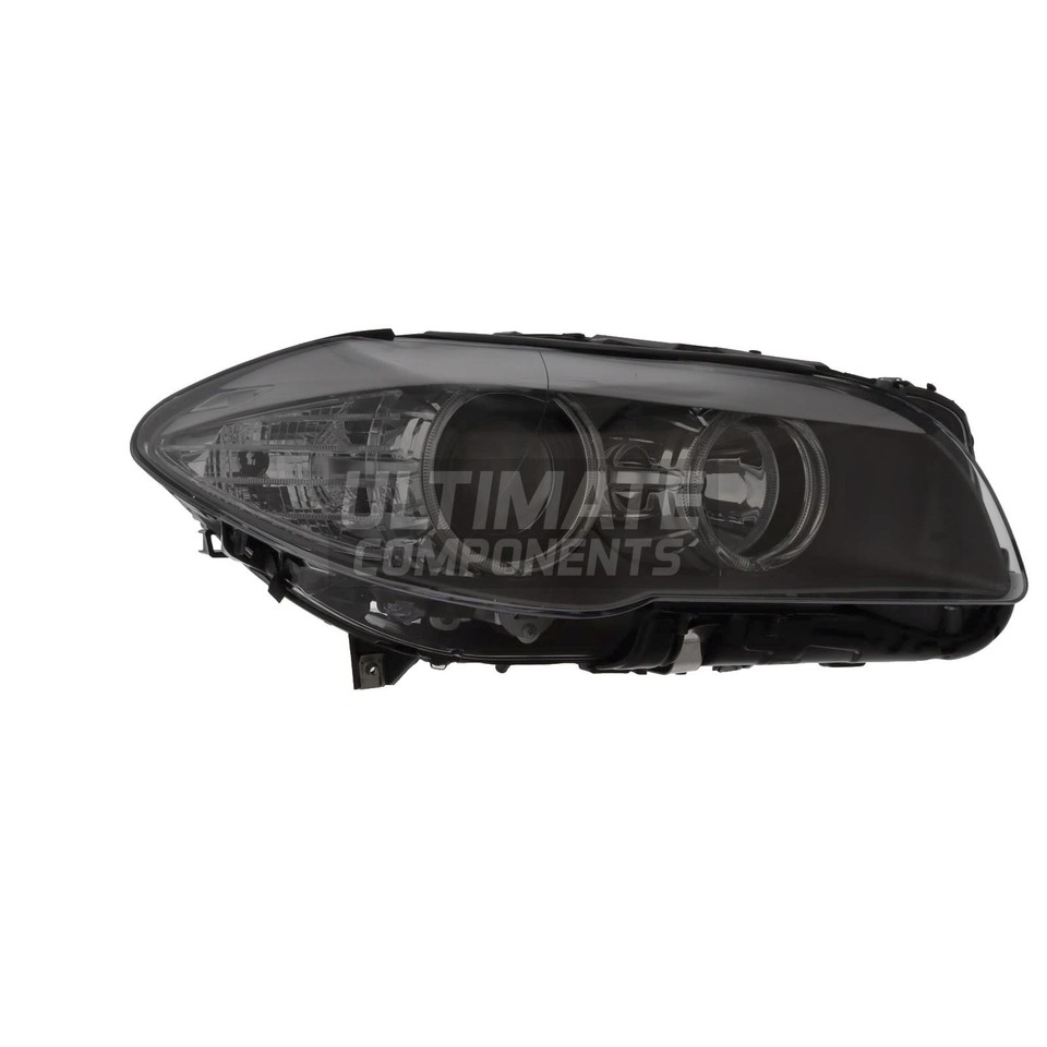 BMW 5 Series F10 Headlight Saloon 2010-2013 Headlamp Black Inner ...