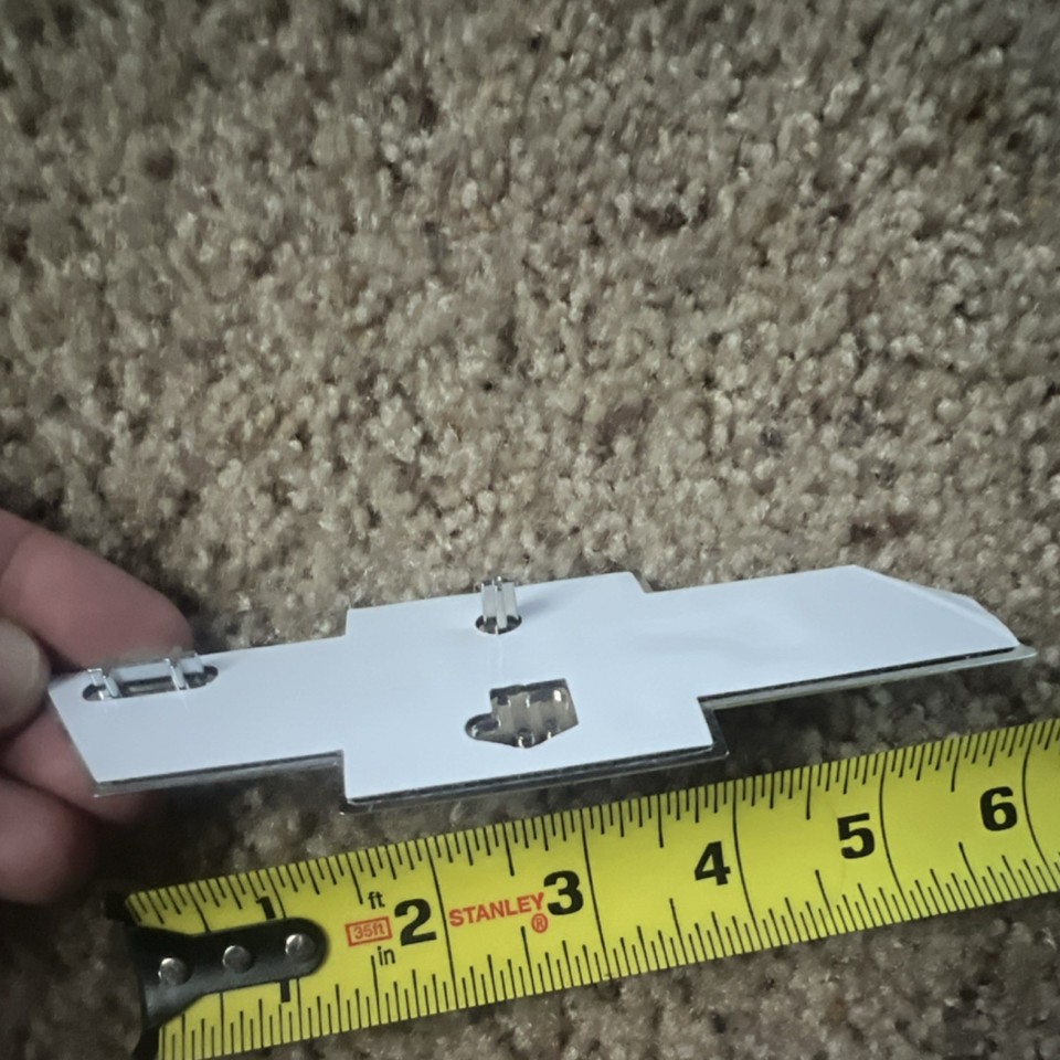 OEM Chevrolet Bowtie Emblem Gold Chrome Badge GM Original Front Grill ...