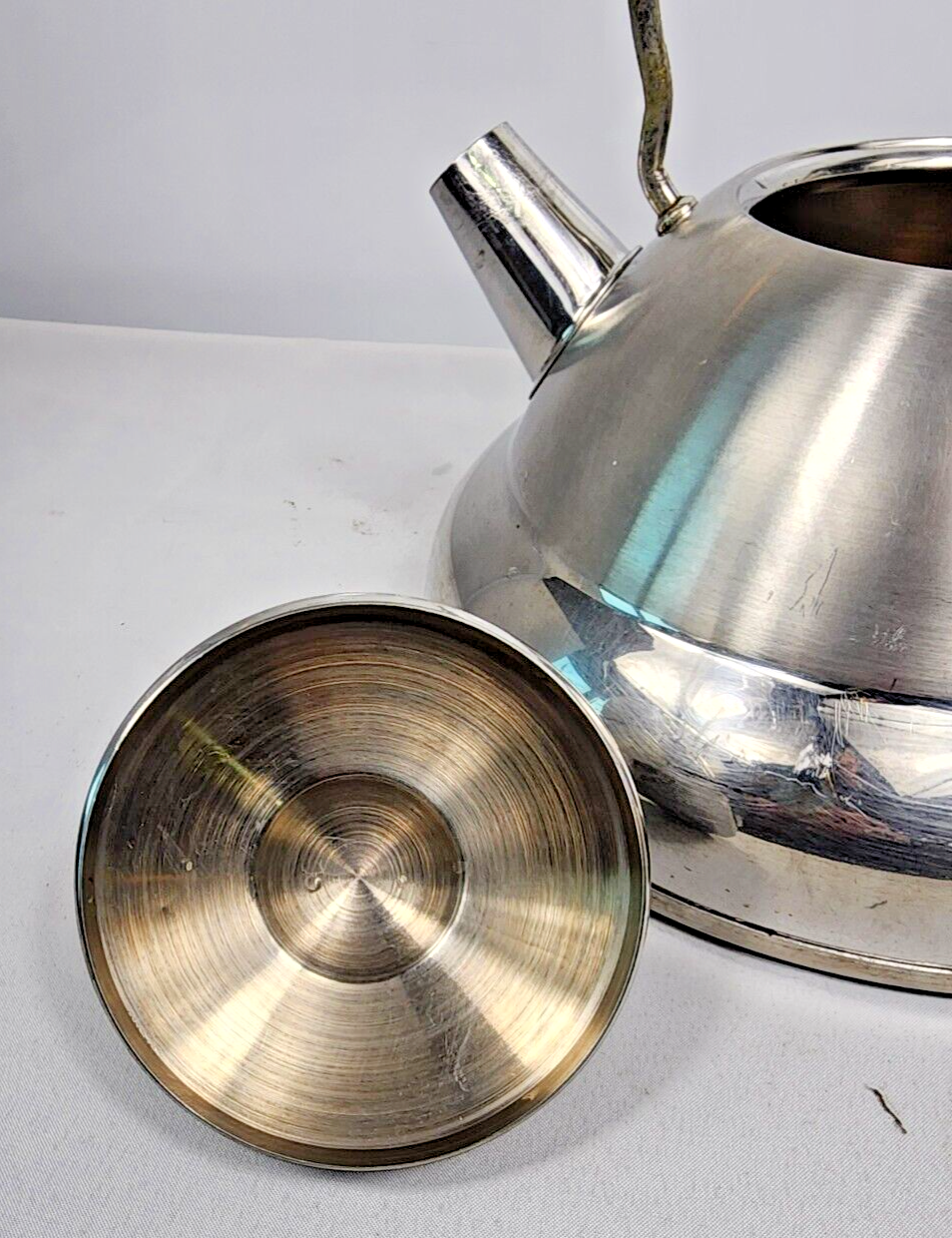 Professional Culinary Essentials 2.8 Qt Stainless Tea Kettle Teapot No ...