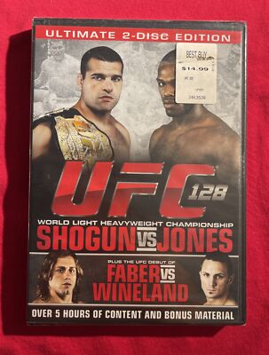 UFC 128: Shogun vs. Jones (DVD, 2011, 2-Disc Set) 13132334899 | eBay