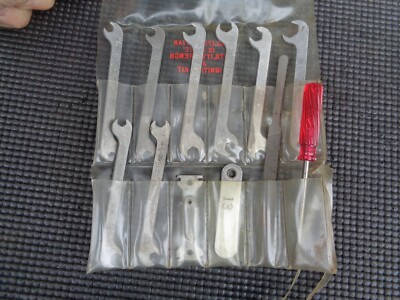 Vintage KASTAR Utility Wrench & Ignition Tool Set No.176 w/Pouch | eBay