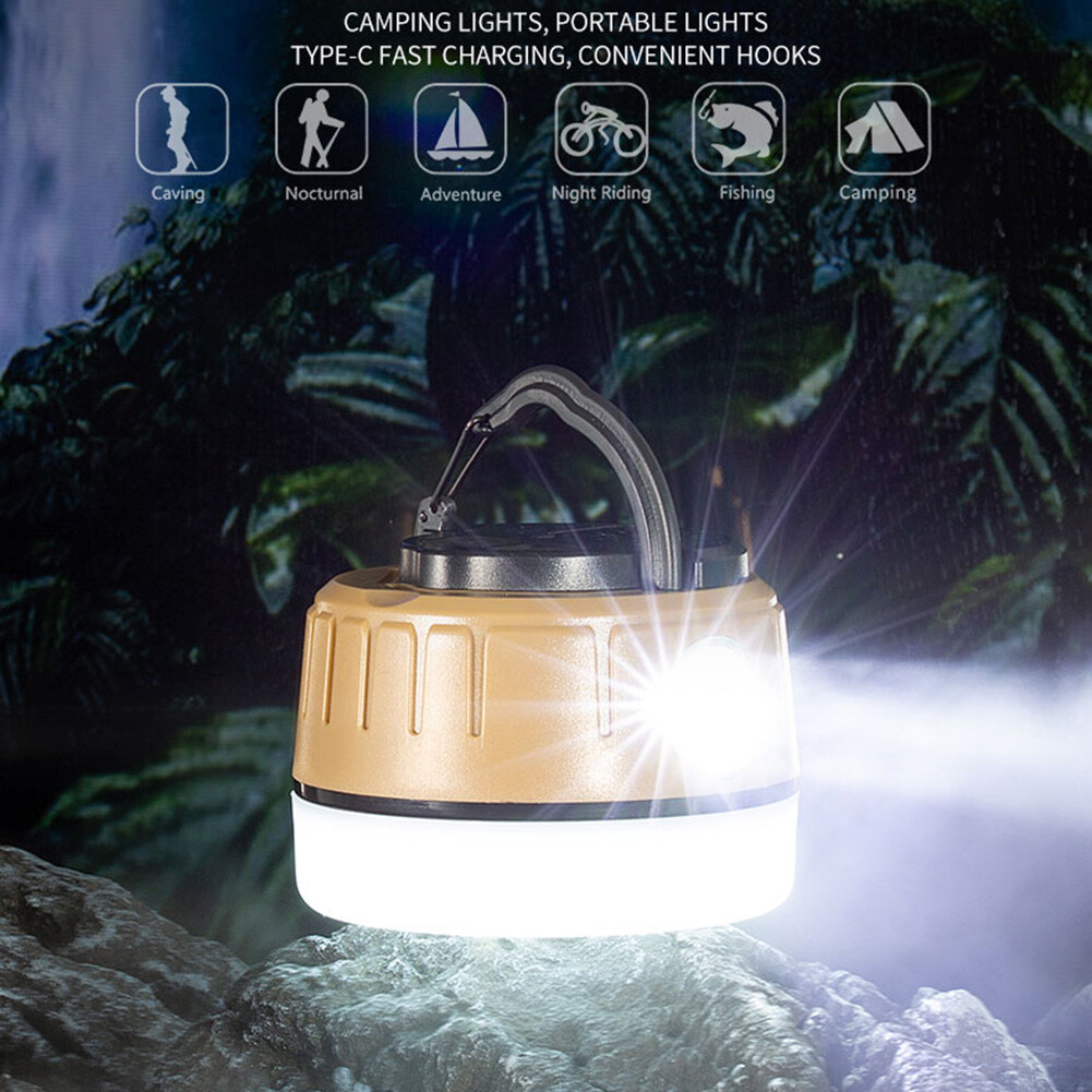 Camping Light Super Bright LED Camping Flashlight IP65 Waterproof ...