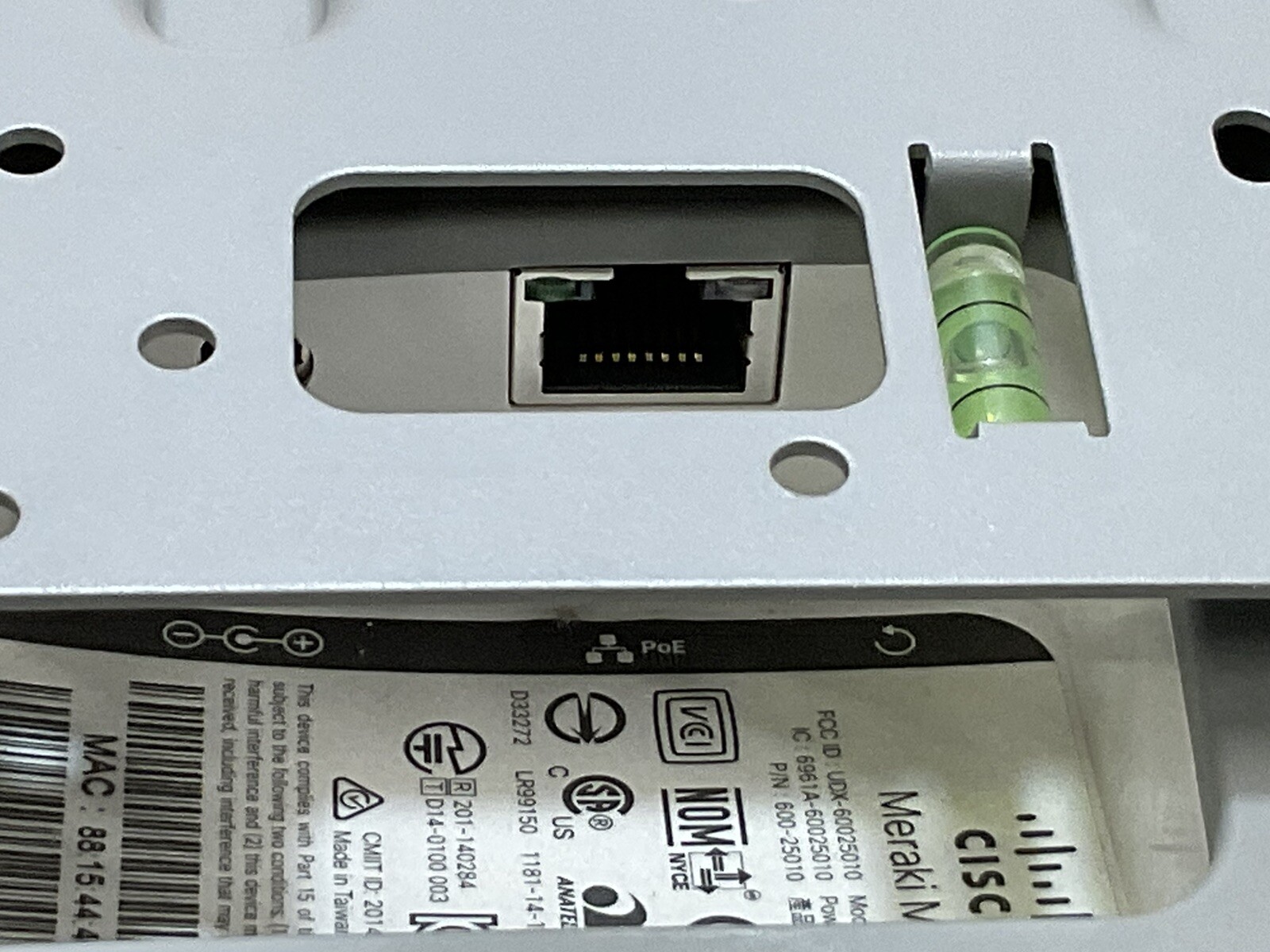 Lot of 5 Cisco Meraki MR34 Access Points with Mounting Brackets/GAR320A ...