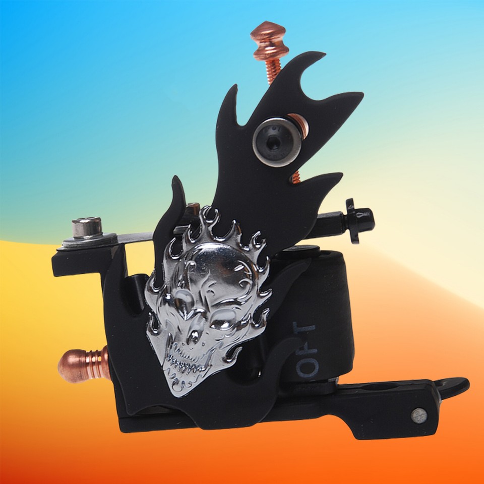 Coil Tattoo Machine for Beginner Tattooing Liner cast Iron 402-G | eBay