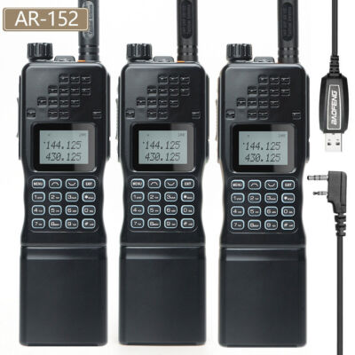 Baofeng AR-152 Vhf/UHF Dual Band Tactial Military Two Way Radios Set ...