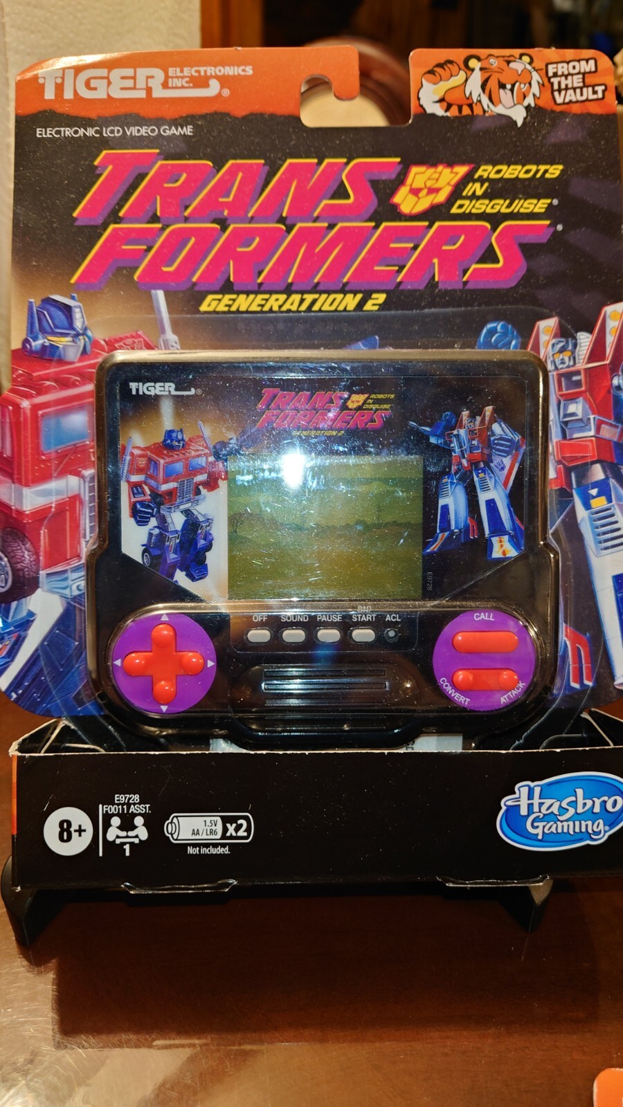 Tiger Electronics: THE TRANSFORMERS GENERATION 2 LCD Handheld Video ...
