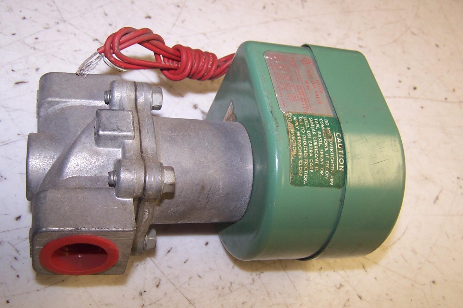 ASCO - 8042B35 - Shut Off Valve -104R -120V - 47W - 60 cycles -3/4 ...