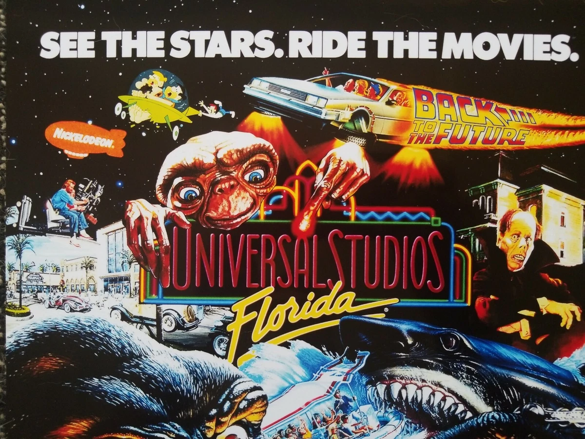 Jaws The Ride Poster