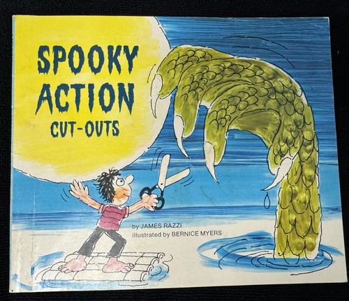 SPOOKY ACTION CUT-OUTS James Razzi BERNICE MYERS 1980 Scholastic PB ...