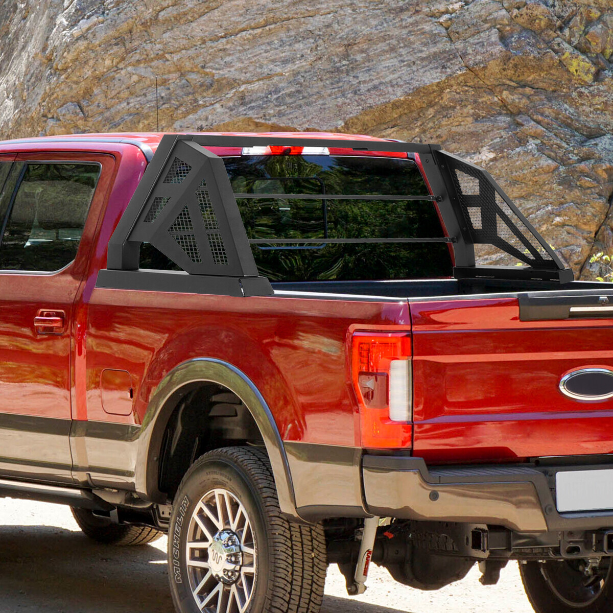 FOR 99-17 FORD SUPER DUTY F250 STYLESIDE ALUMINUM TRUCK BED CHASE RACK ...