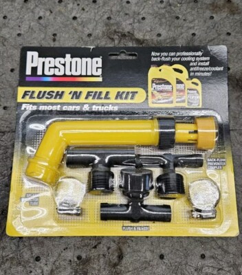 Prestone Antifreeze Coolant Flush 'N Fill Kit 59060 1/2, 5/8, 3/4, HOSE ...