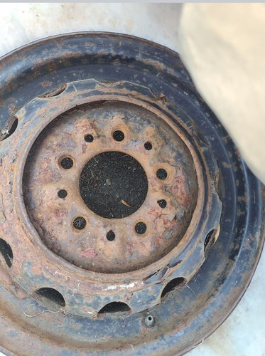 1936 1937 Cord 810 812 Wheels No Cracks, Rusted Hub Cap Ring | eBay