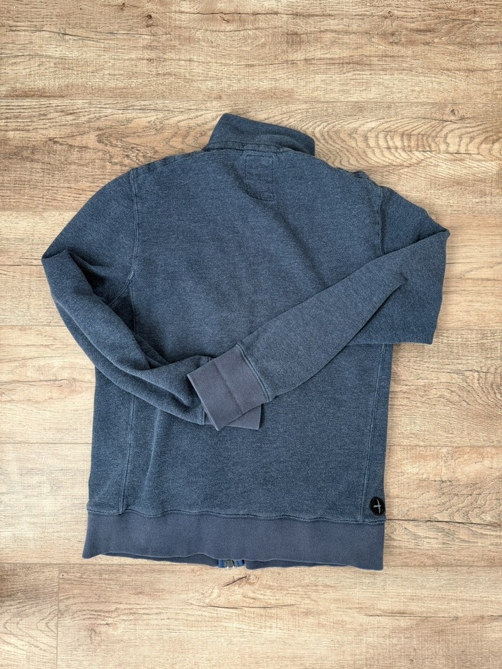 Relwen Jacket Mens Medium Gray Windsurf Track Full Zip Huckberry ...
