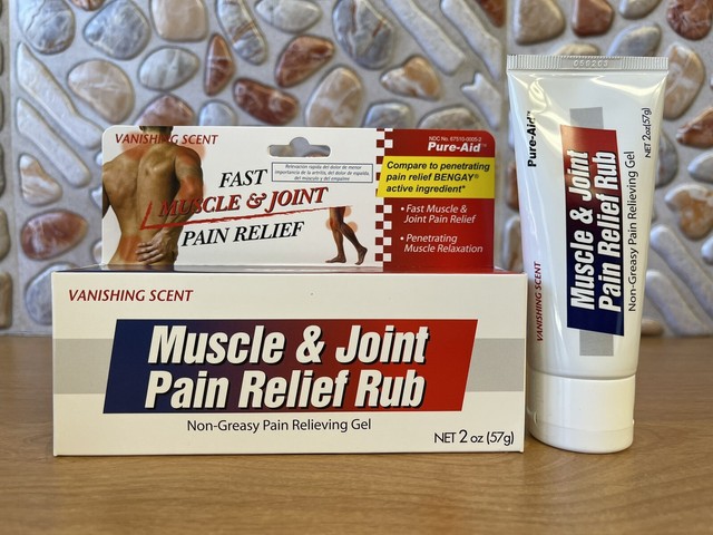 Pure-Aid Muscle & Joint Pain Relief GEL 2 Oz for sale online | eBay