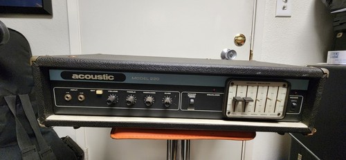Acoustic Model 220 Bass Guitar Amplifier Head Amp | eBay