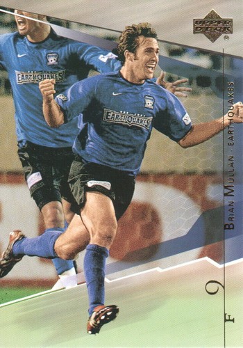 2004 Upper Deck MLS Soccer Trading Card #83 Brian Mullan San Jose ...