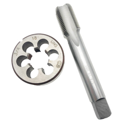 3/4-18 Thread Tap and Die Set RH HSS 3/4 - 18 Tap Right Hand Die 3/4 x ...